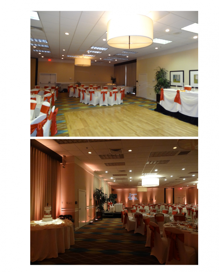 How to Create DIY Autumn Wedding Ambiance with Uplighting