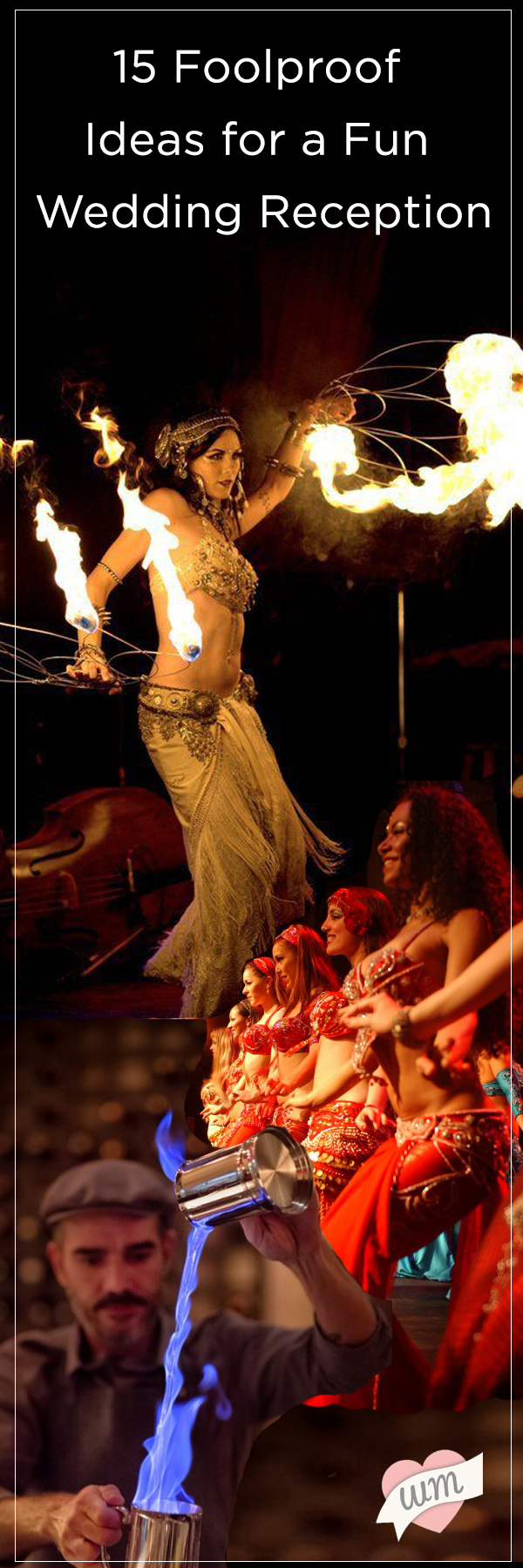 15 Fun Wedding Reception Ideas | WeddingMix