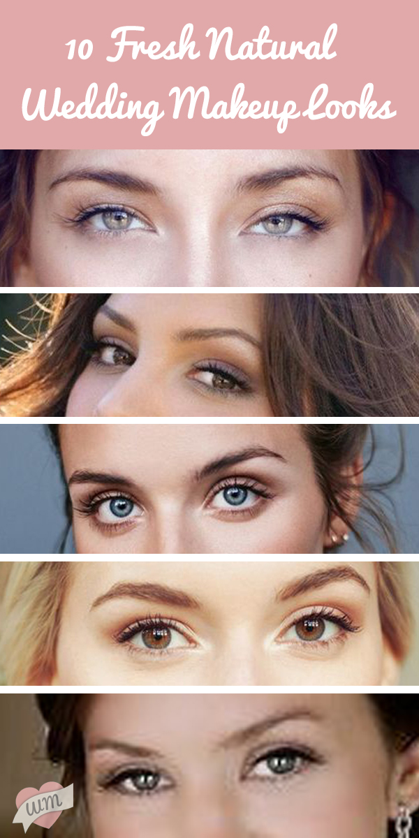 10 Natural Wedding Makeup Looks | WeddingMix
