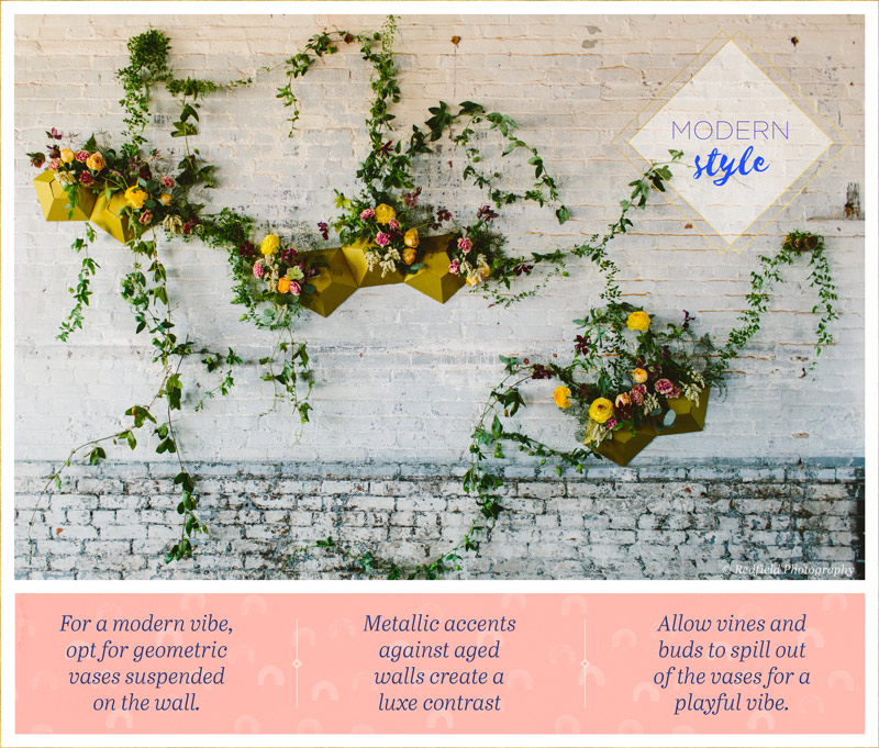 14 Stunning Flower Wall Trends - WeddingMix Blog